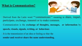 Introduction to business communication | PPTX