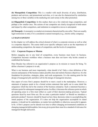 Introduction to business competition | PDF