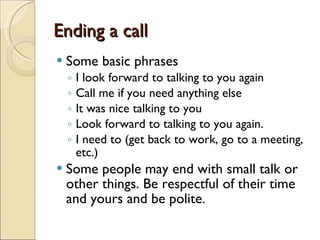 Introduction to Business English - Day 5 | PPT