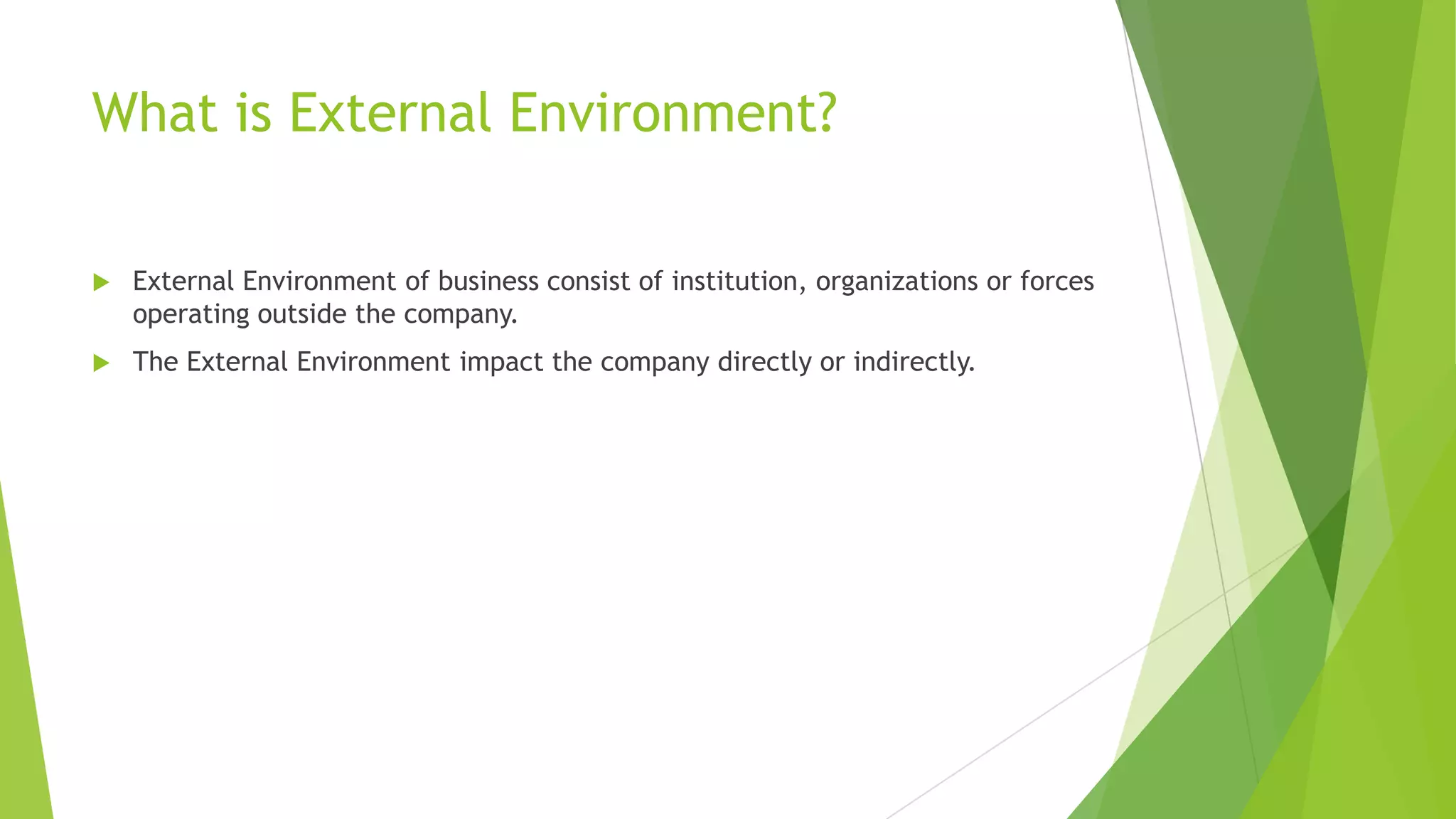 Introduction to business environment slides | PPTX
