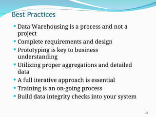 Introduction to Business Intelligence and Data warehousing - ppt | PPT