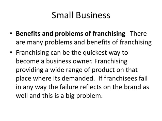small business | PPT