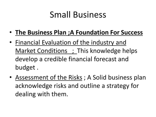 small business | PPT