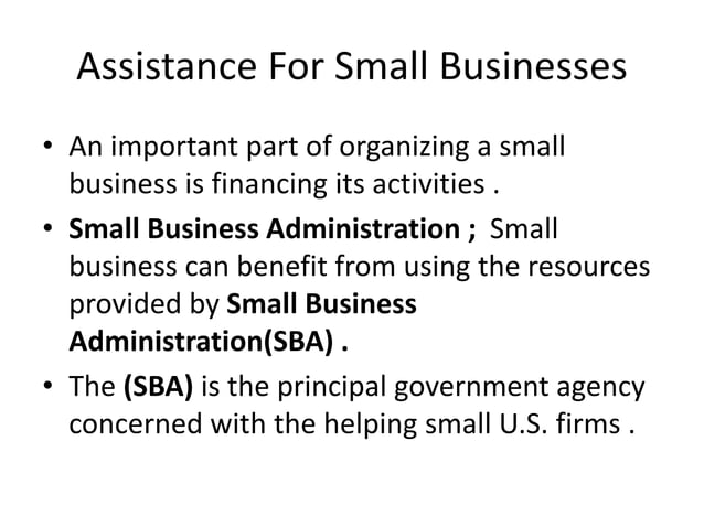 small business | PPT