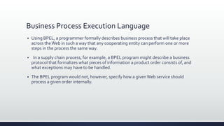 Introduction to business process execution language | PPTX
