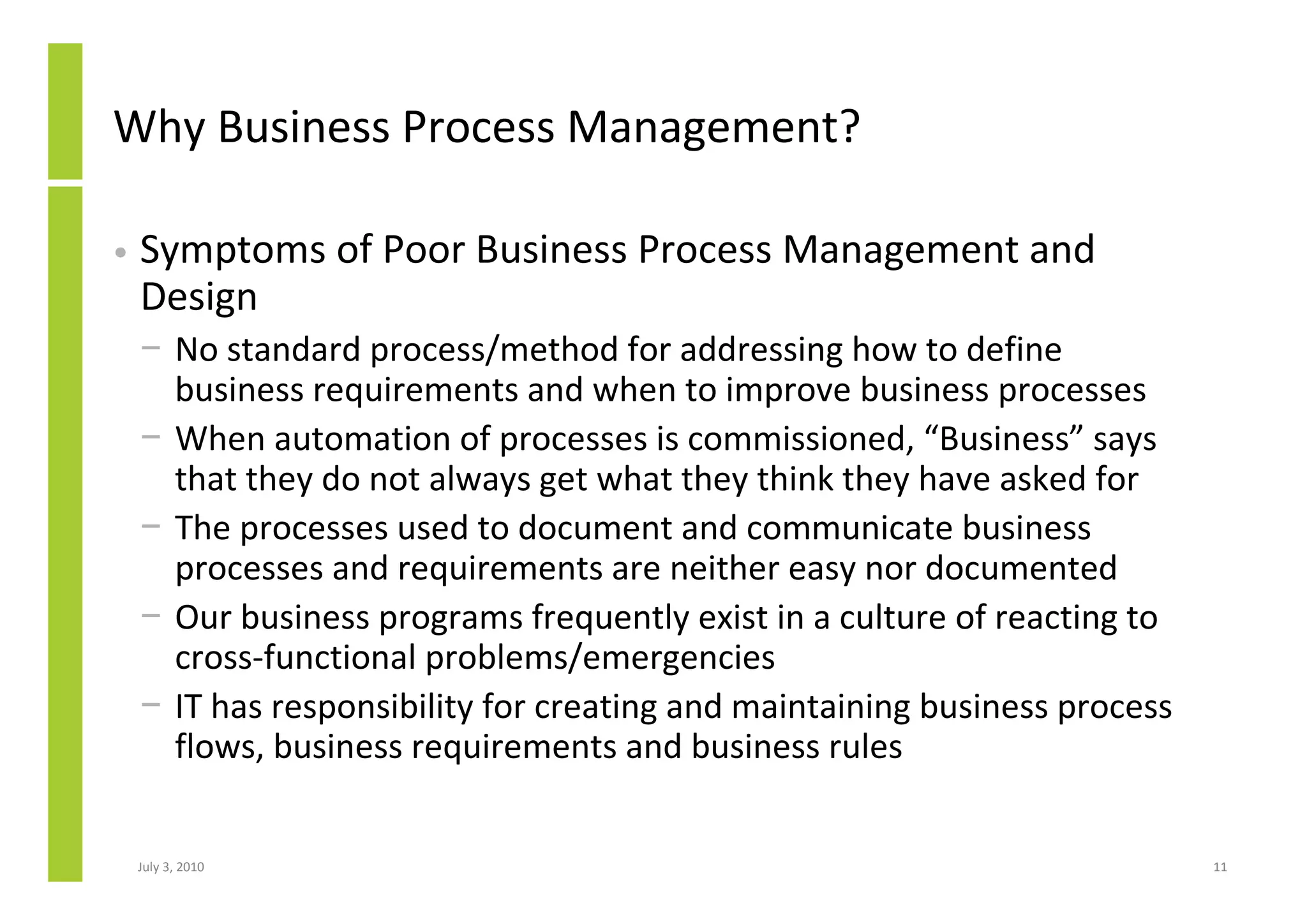 Introduction to Business Process Management | PDF