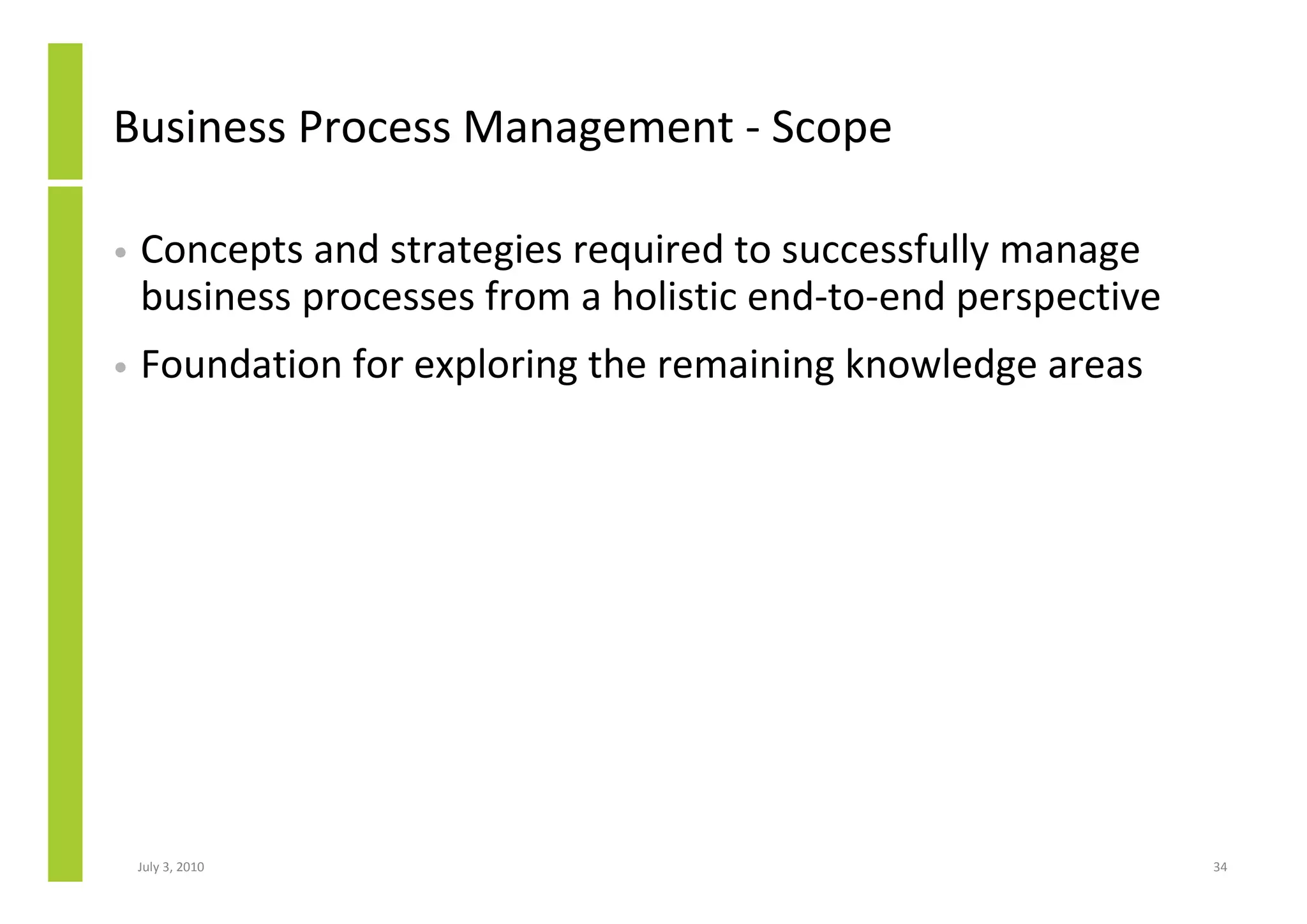 Introduction to Business Process Management | PDF