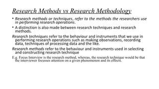 Introduction to business research | PPT