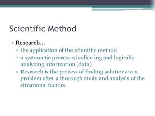 Introduction to business research methodology | PPTX