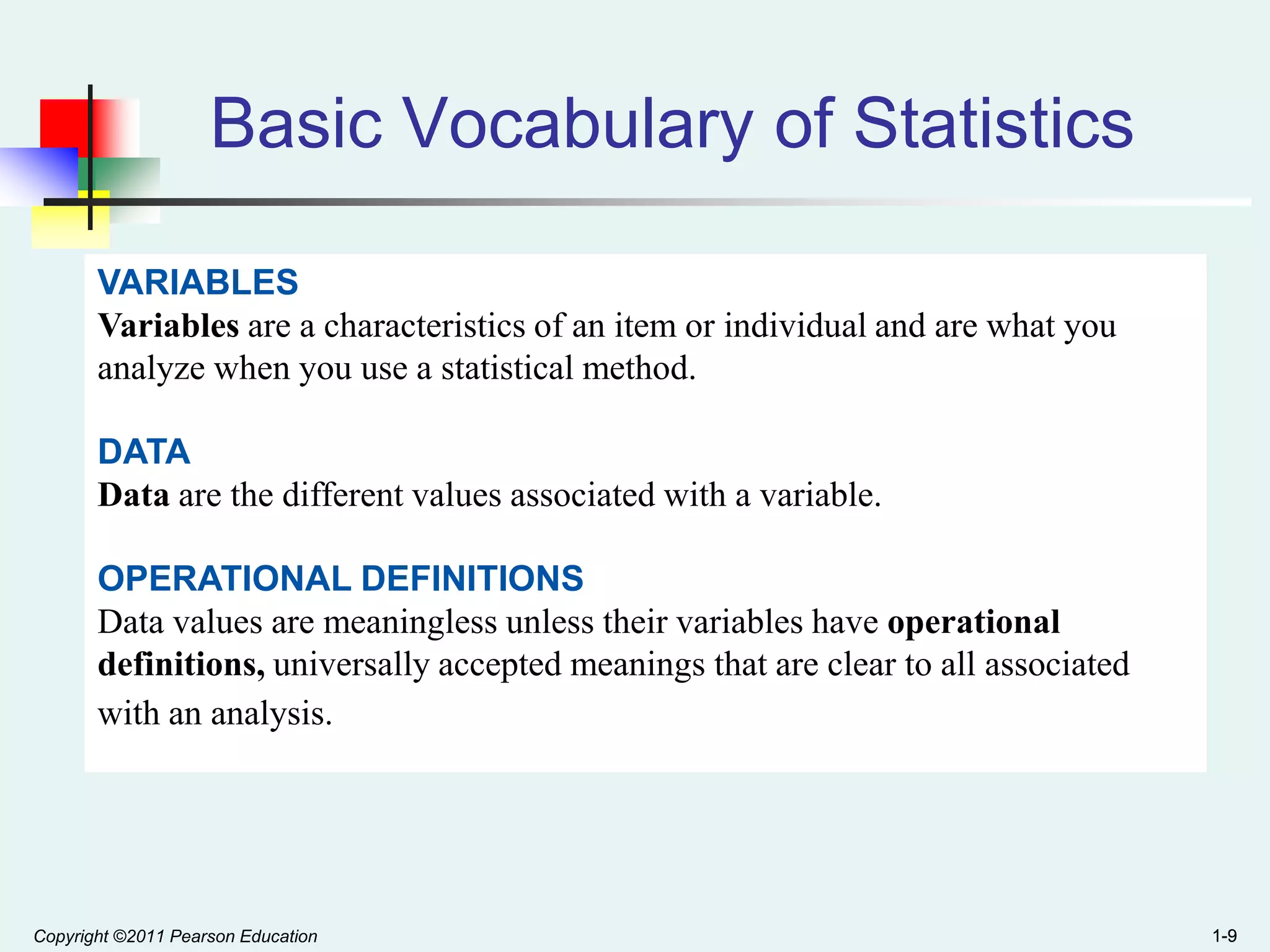 Introduction to business statistics | PPTX