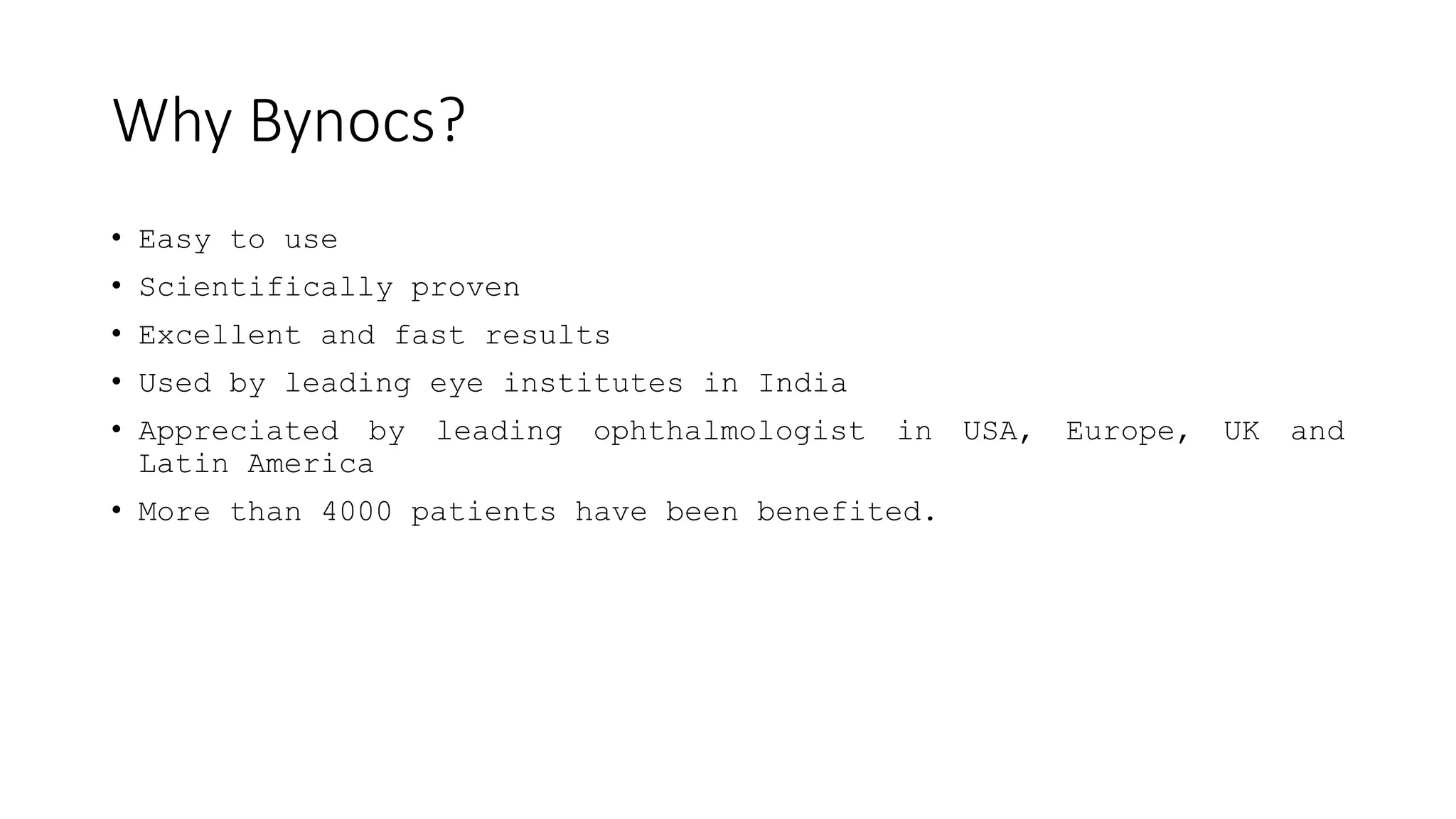 Introduction to BynocsIntroduction to Bynocs | PPTX