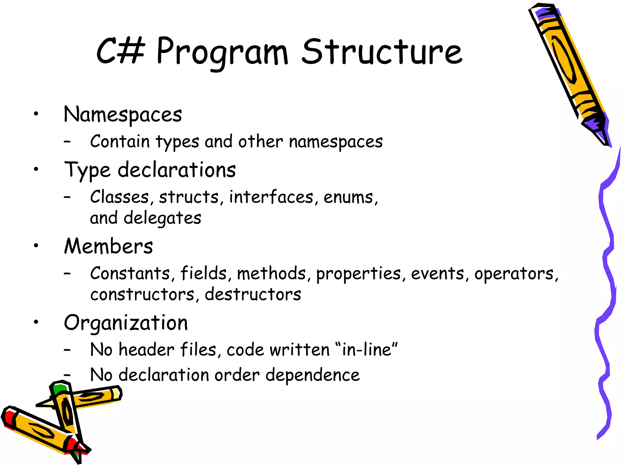 Introduction to c# | PPT