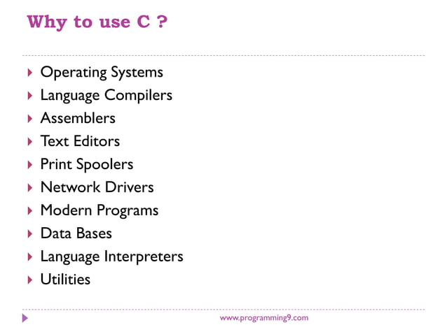 Introduction to c | PPT