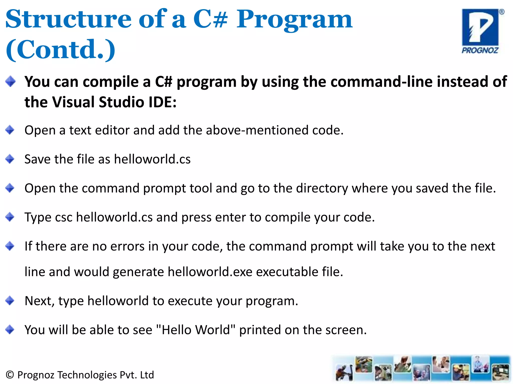 Microsoft C# programming basics | PPSX