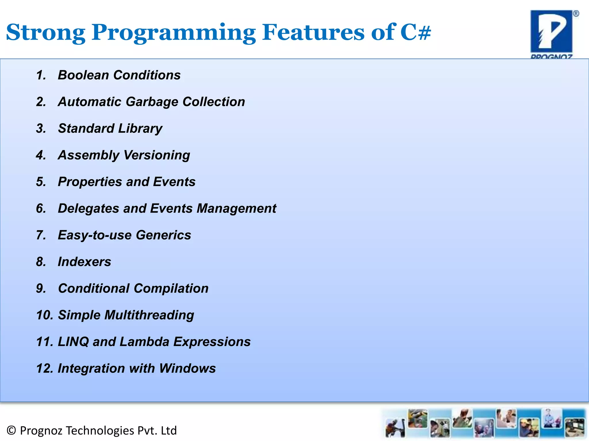 Microsoft C# programming basics | PPSX