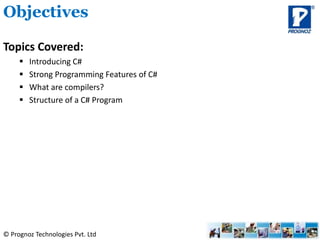 Microsoft C# programming basics | PPSX