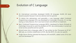 Introduction to C Language | PPT