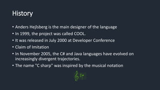 Introduction to c# | PPT