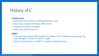 Introduction to c | PPT