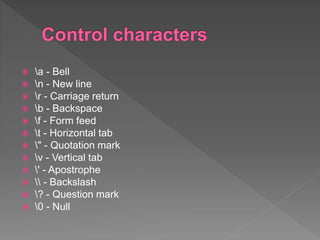 Introduction to C Programming | PPTX