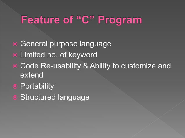 Introduction to C Programming | PPT | Free Download