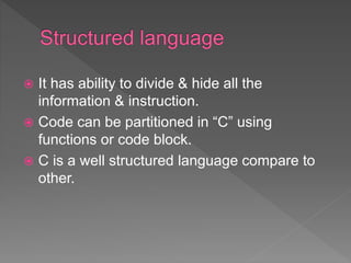 Introduction to C Programming | PPT