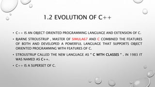Introduction to C++ | PPTX