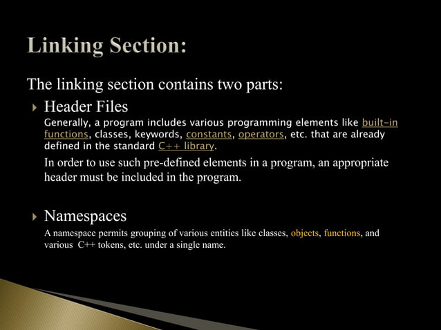 Introduction To C Programming And Its Basic Concepts Ppt