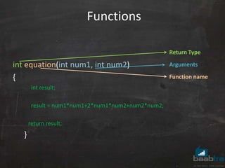 Introduction to c part 2 | PPT
