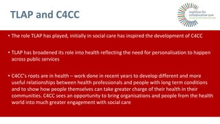 Introduction to the Coalition for Collaborative Care at TLAP conference ...