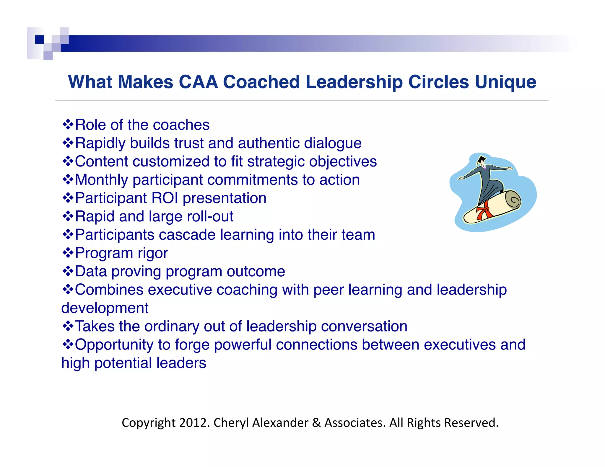 Introduction to caa coached leadership circles 3.23.12