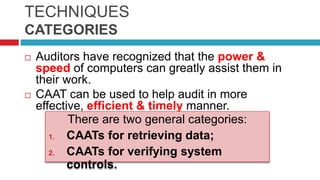 Introduction to caat | PPTX