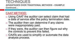 Introduction to caat | PPTX