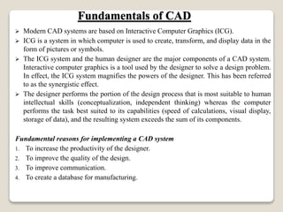 Introduction to CAD/CAM | PPTX