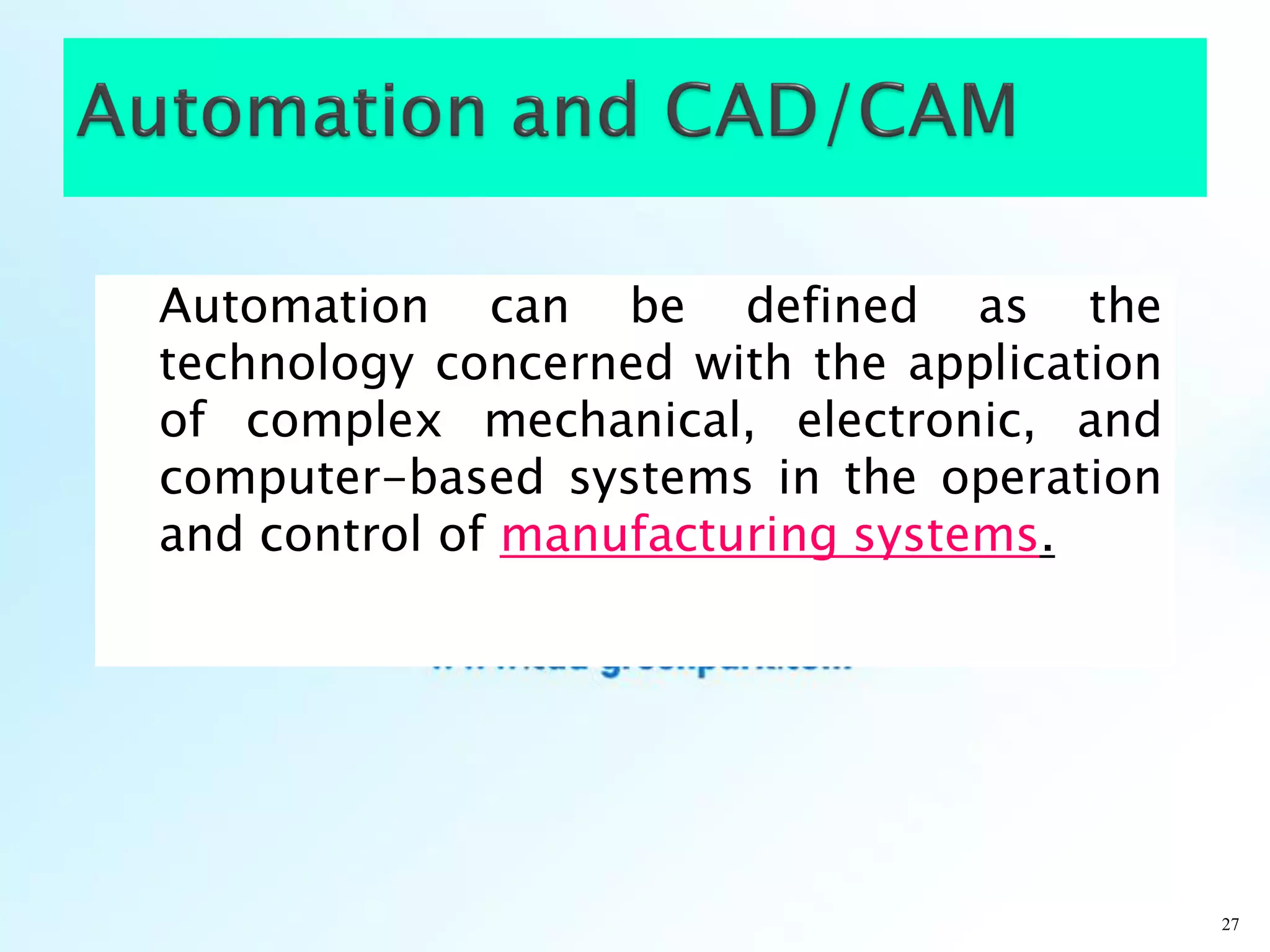 Introduction to cad/cam | PDF