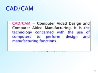 Introduction to cad/cam | PDF
