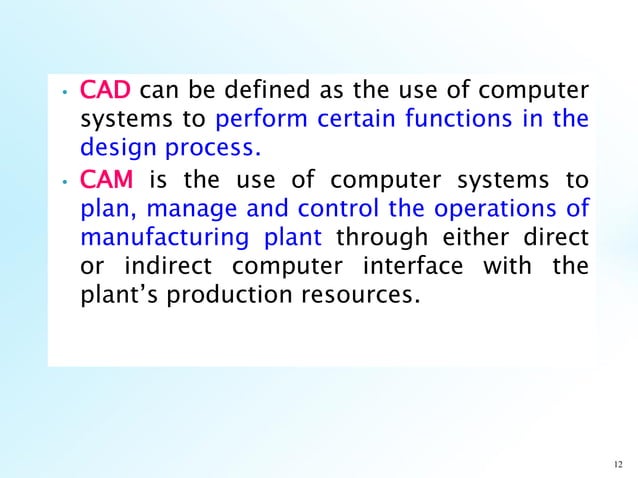 Introduction to cad/cam | PDF
