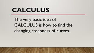 Basic Calculus: Introduction to Calculus | PPTX