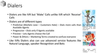 Contact Center fundamentals for Kids | PPT