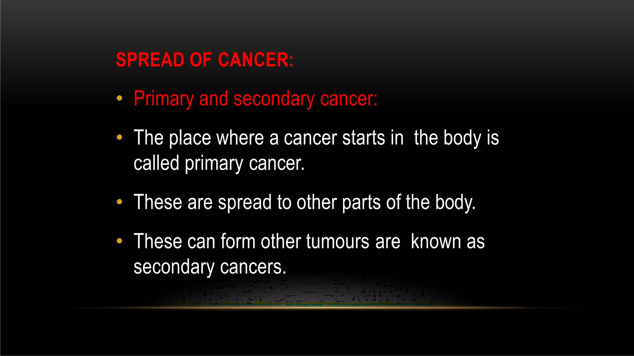 Introduction to cancer | PDF