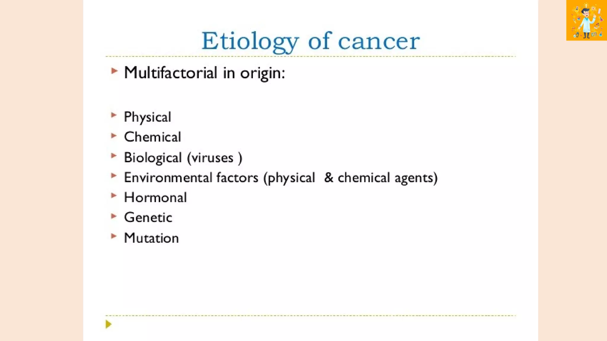 Introduction to cancer biology nerdy scientists | PPT