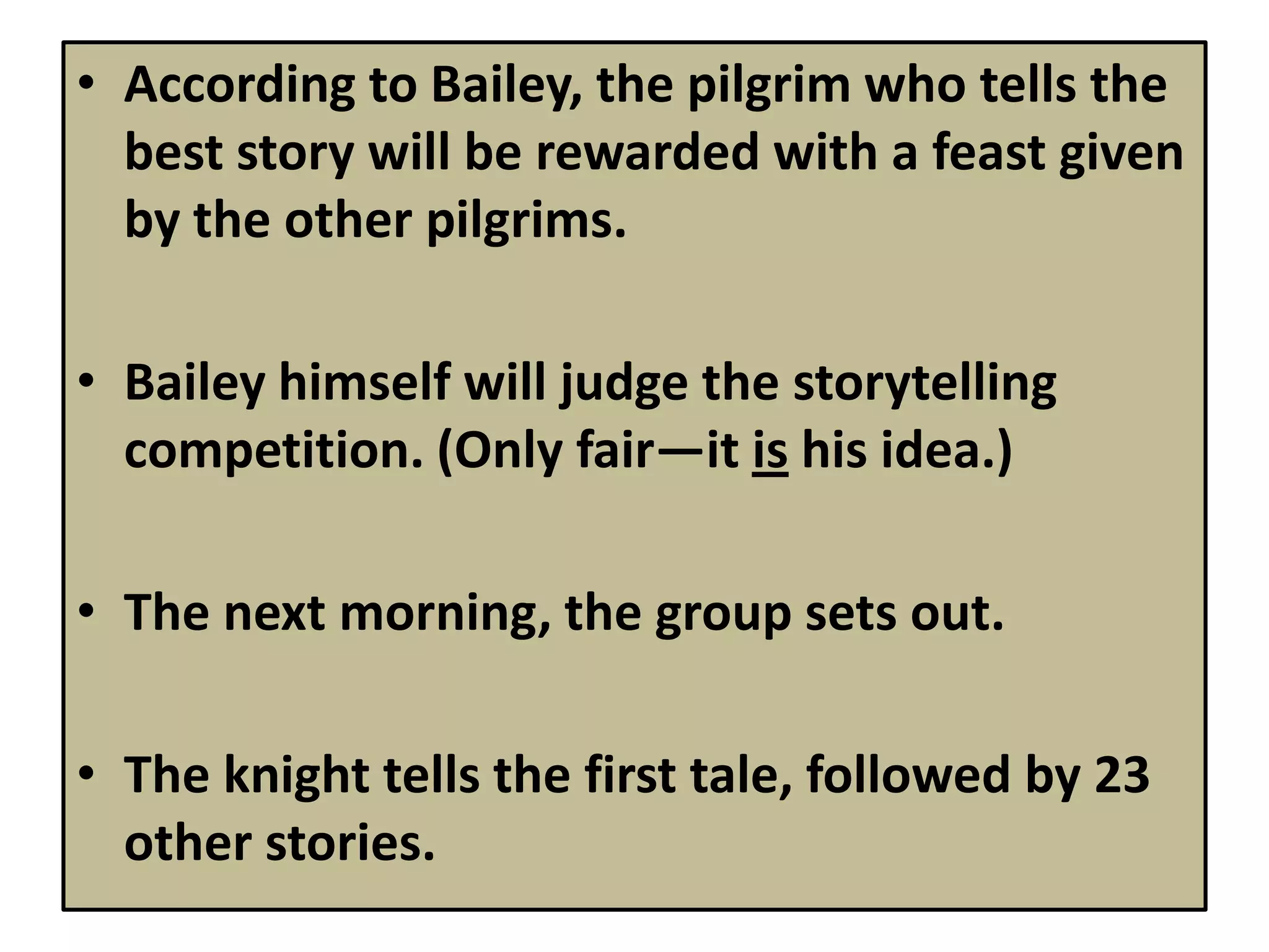 Introduction to Canterbury Tales | PPTX
