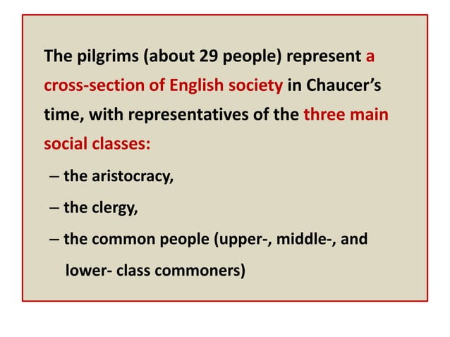 Introduction to Canterbury Tales | PPTX | Christianity | Religion ...