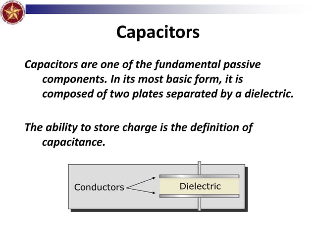 Introduction to Capacitors.ppt | Chemistry | Science