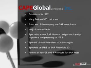 IFRS & SAP new GL Migration | PDF