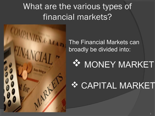 Introduction to capital markets | PPT