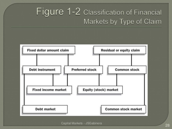 Introduction to capital markets