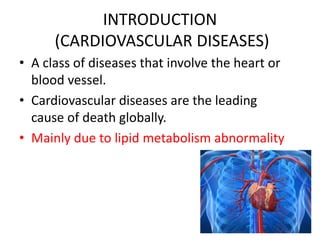 Introduction to cardiovascular diseases artherosclerosis | PPT