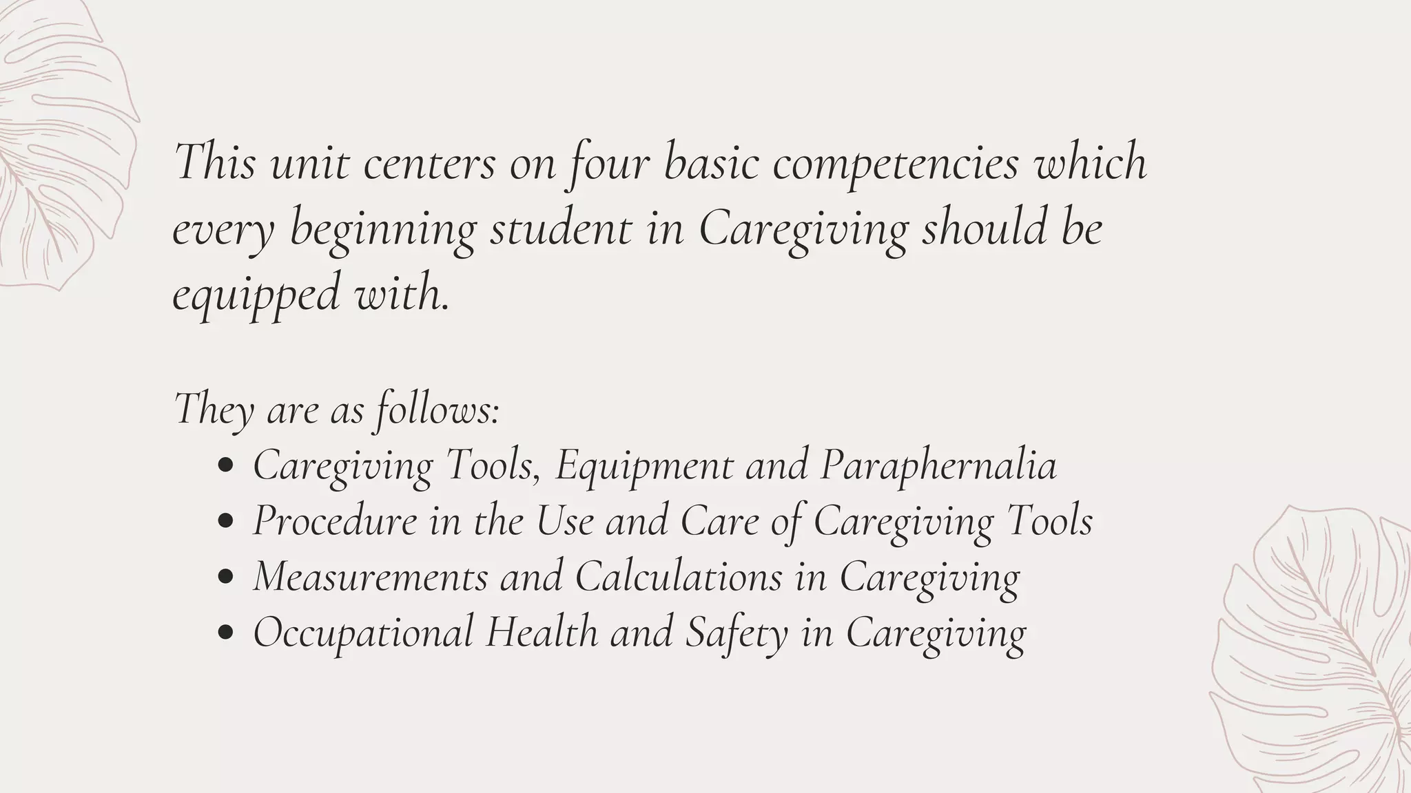 Introduction to caregiving | PDF