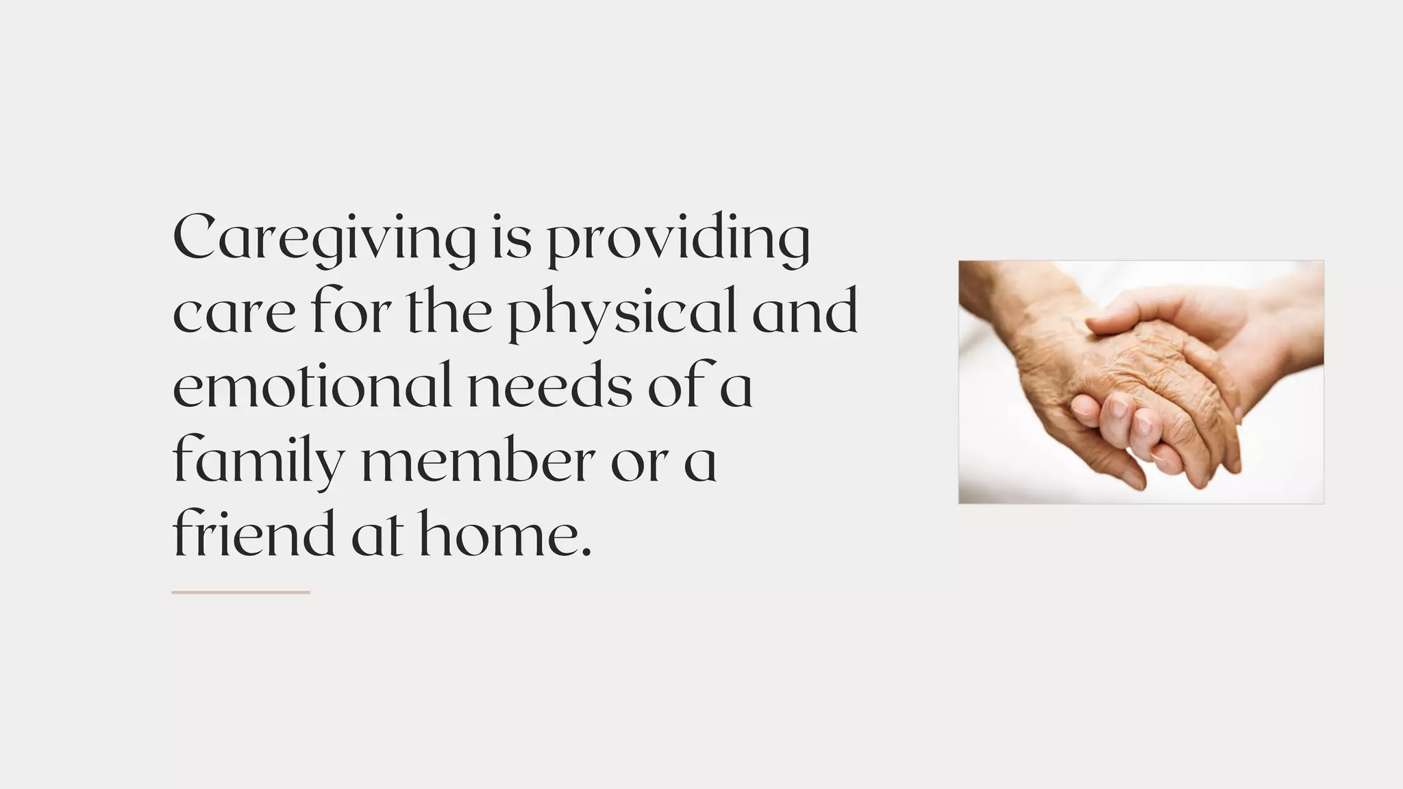 Introduction to caregiving | PDF